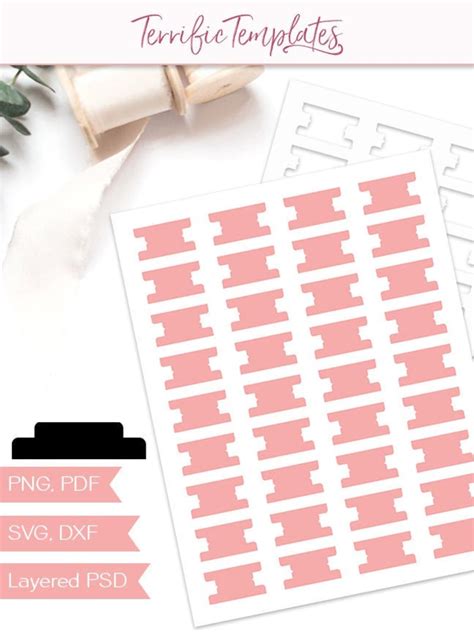 Folder Tabs Template