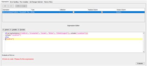 Arraycontains In If Condition In Column Expression Node Knime