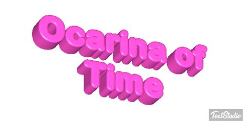 Ocarina Of Time Videogame Animated  Logo Designs