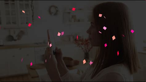 동영상 위에 올려쓰는 컨페티 핑크색 파티종이 투명렌더링 영상 Mov 투명배경 Youtube