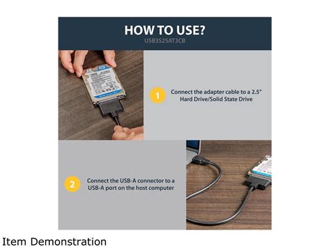 Startech Usb To Sata Iii Hard Drive Adapter Cable Newegg Com