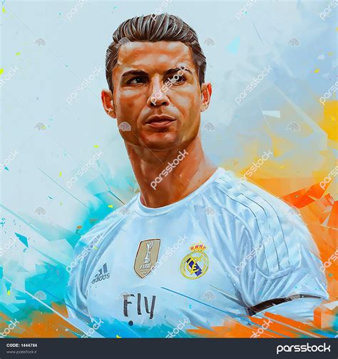 نقاشی دیجیتال زیبا از کریستیانو رونالدو 1444784