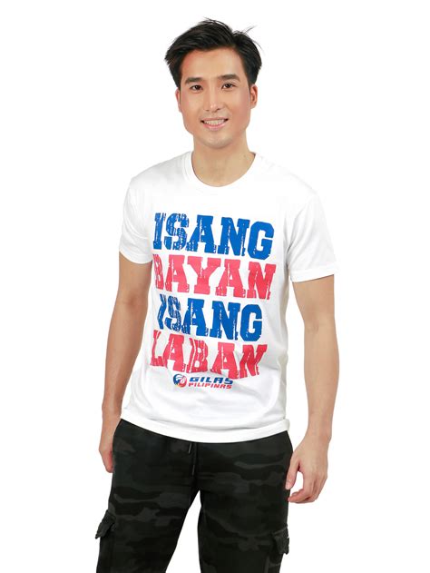 Isang Bayan Isang Laban In White For Mens My Philippines Lifestyle