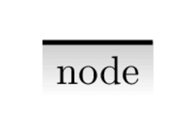 How To Modify Nodes In TikZ To Automatically Add A Line On Their Top TeX LaTeX Stack Exchange
