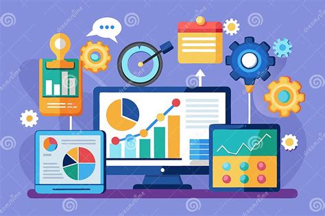 A Colorful Dashboard Displays Charts Graphs And Metrics For Effective Data Analysis And