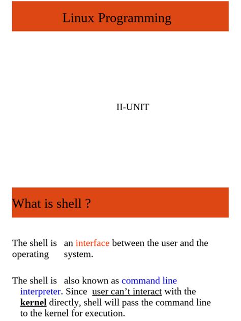 unii 2 linux programming new pdf command line interface computer programming