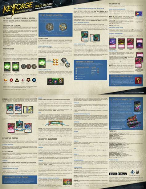 Keyforge Rules Es Pdf Juego De Azar Ocio