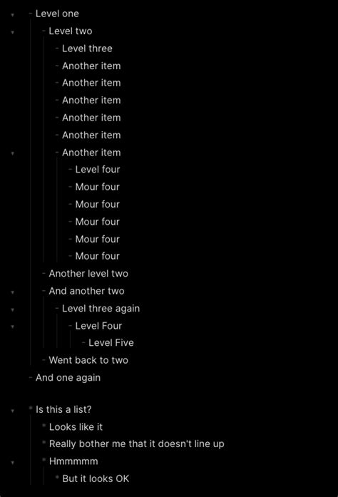 Vertical Lines For Indents Feature Archive Obsidian Forum
