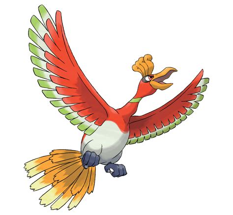 Ho Oh Wikidex La Enciclopedia Pok Mon