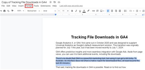 How To Strikethrough On Google Docs Quick Easy Guide