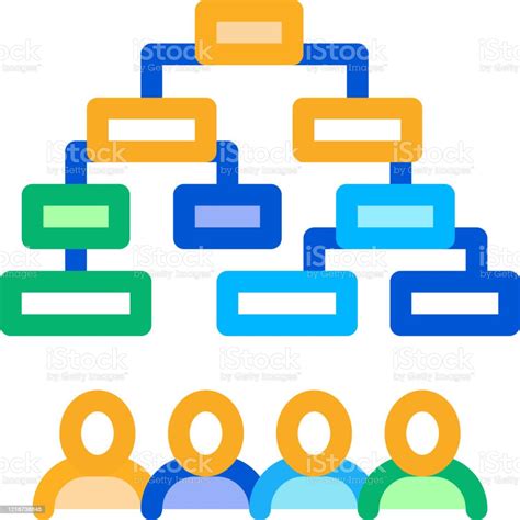 Multipass Algorithm Icon Vector Outline Illustration Stock Illustration