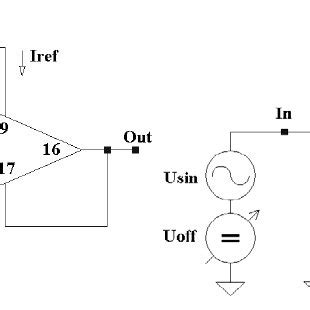 Circuit For Examination The Gain A D Download Scientific Diagram