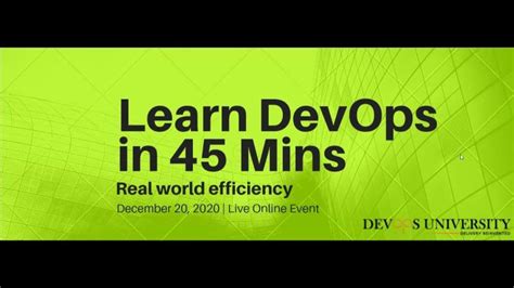 Learn Devops With Devops University Devopsuniversity Posted On The Topic Linkedin