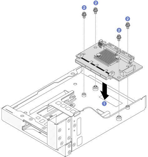 Install The Front Ocp Interposer Card Thinksystem Sr665 V3 Lenovo Docs