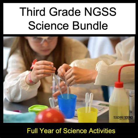 3rd Grade Ngss Science Curriculum Full Year Integrated Lessons And Activities
