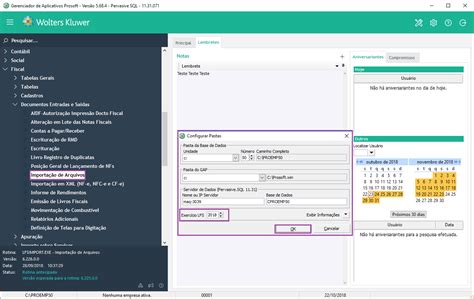 F164 Demais Assuntos Como Corrigir Mensagem Ano De Movimento No Arquivos é Xxxx Ano Esperado