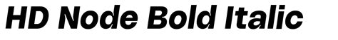 Hd Node Bold Italic Font Webfont And Desktop Myfonts