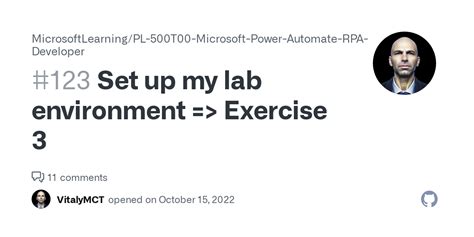 Set Up My Lab Environment Exercise 3 · Issue 123 · Microsoftlearning Pl 500t00 Microsoft