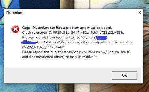 Exception Code 0xc0000005 Plutonium