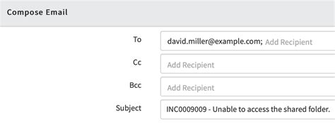 Servicenow Override Fields In The Email Client Template A Little Knowledge