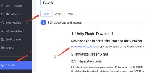 Unity Sdk Integration Crashsight