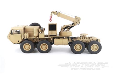 Heng Guan Us Military Tan 1 12 Scale Hemtt Crane Rtr [hgn P803rtr] Motion Rc