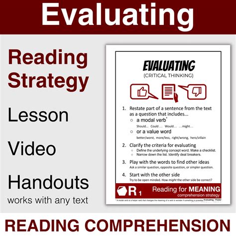 Its Here The Epic Reading Comprehension Strategies Pdf List