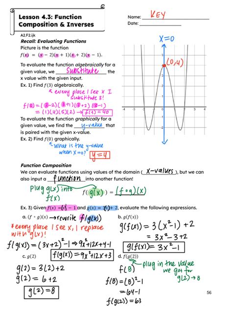 Lesson 4 3 Key Pdf Function Mathematics Mathematical Analysis