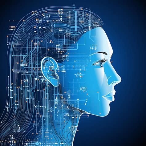 Premium Ai Image Big Data And Artificial Intelligence Concept Machine Learning And Cyber Mind