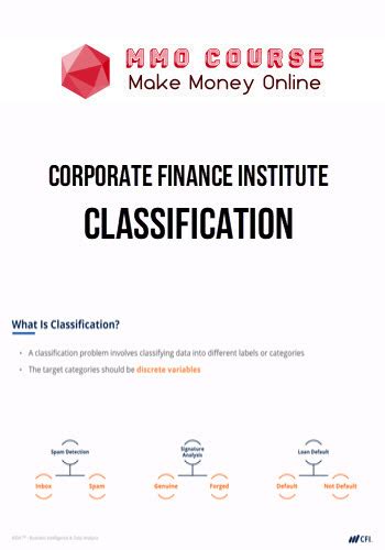 Download Corporate Finance Institute Classification Fundamentals