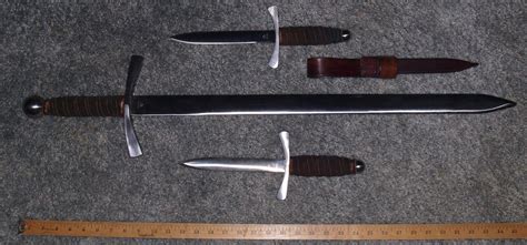 Starfire Sword Stage Combat Role Play Sword 2 Daggers And 1 Dagger Sheath 1920422386