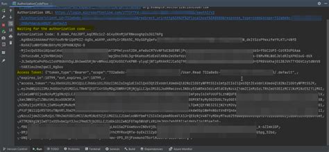 Core Java Implementation For Authorization Code Flow Using Azure Ad