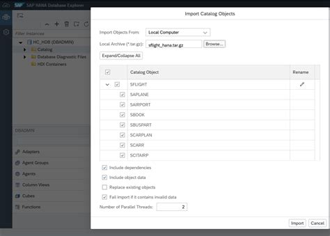 Import Data Into Sap Hana Cloud Sap Hana Database Sap Tutorials