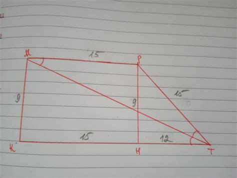 В прямоугольной трапеции диагональ является биссектрисой острого угла Найдите площадь трапеции