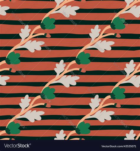 Decoration Abstract Flower Seamless Pattern Vector Image