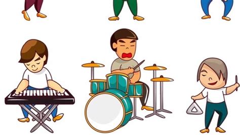 课外活动简笔画 课间动简笔画 课外动儿童画范画 大山谷图库