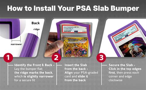 Hobby Defense Psa Slab Bumper 1 Pack Secure Fit Wont