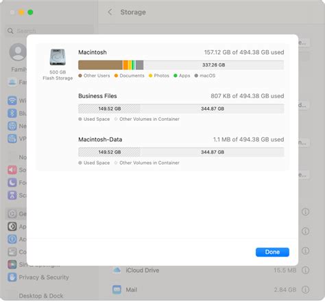 See If Your Mac Shares Space Across APFS Volumes Apple Support