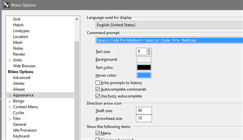 Use A Monospaced Font For The Commandhistory Console Mac Mcneel Forum