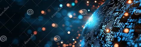 A Glowing Digital Sphere With Code And Circuitry Symbolizing Innovation Technology Connection