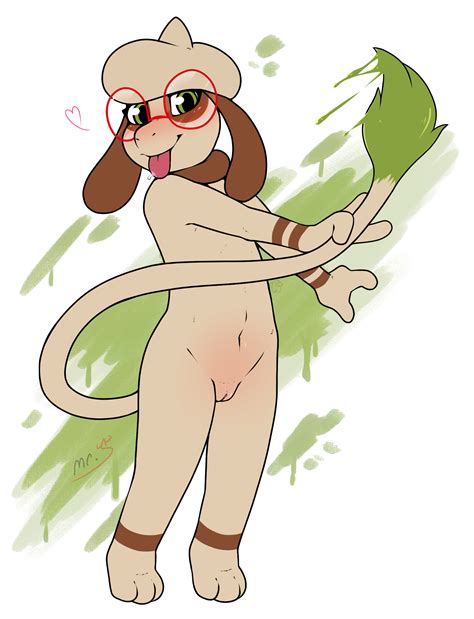 Rule 34 Anthro Blush Cute Eyewear Female Generation 2 Pokemon Glasses