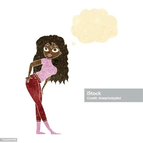 말풍선이 있는 매력적인 루킹 깜짝이야 여자 만화 캐릭터 T 셔츠에 대한 스톡 벡터 아트 및 기타 이미지 T 셔츠 관능 귀여운 Istock