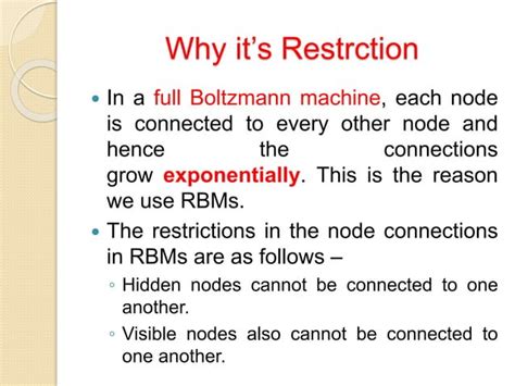Restricted Boltzmann Machinespptx