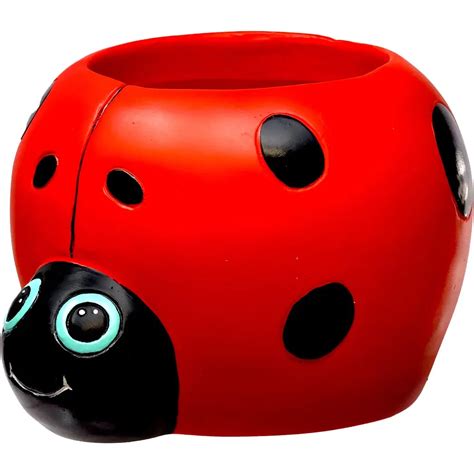 Ladybug Flower Pot The Local Store