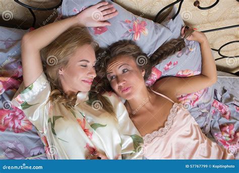 Blond Sisters Or Girl Friends Having Fun Stock Image Image Of Elegant