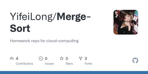Github Yifeilongmerge Sort Project For Cloud Computing