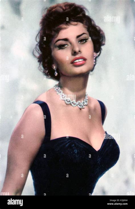 L Actrice Italienne Sophia Loren Photo Stock Alamy Hot Sex Picture