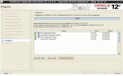 Upgrade Oracle Database From 11204 To 12102 Using Dbua Method