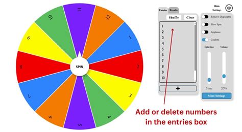 Random Number Generator Wheel 2025 Spin And Pick Version