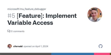 Implement Variable Access · Issue 5 · Microsoftmufeaturedebugger